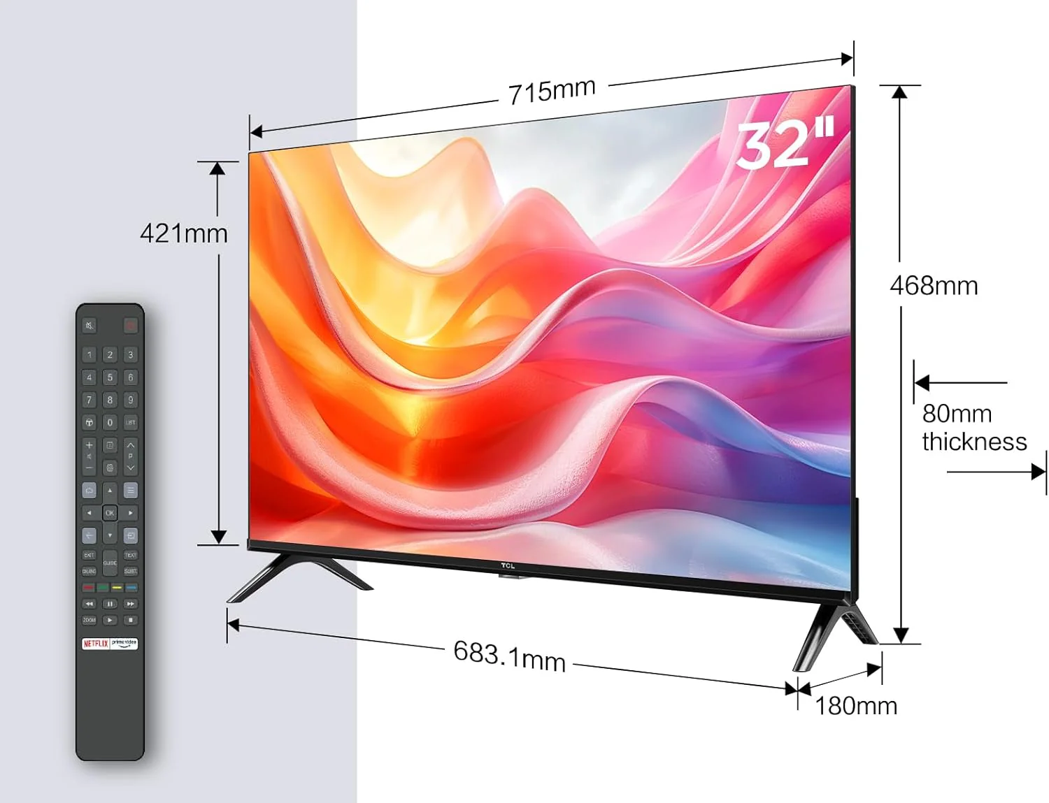 TCL 32 INCH ANDROID LED TV | 32L5A - afzal